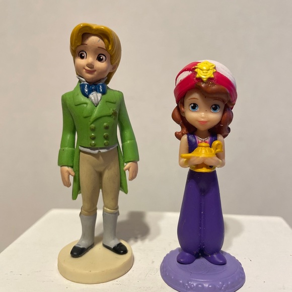 Disney | Toys | Sofia The First Genie And Prince James Figures 5 | Poshmark
